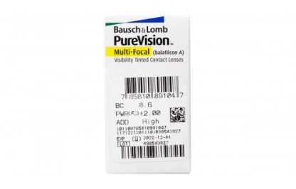 Purevision Multifocal Lenses by Bausch & Lomb | CheapAsContacts