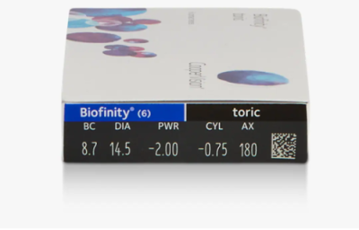 Biofinity Toric | Contact Lenses for Astigmatism | CheapAsContacts