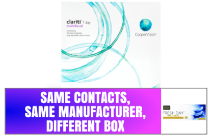 Fresh Day 1 Day Multifocal 30 Pack Contact Lenses | Vision Source